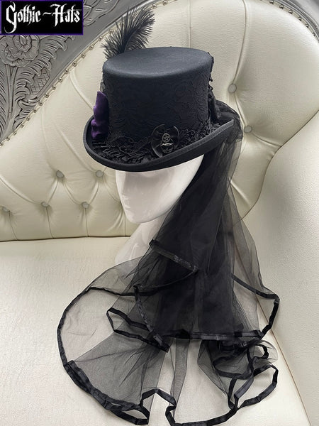 Sabrina Top Hat 54cm – Gothic-Hats